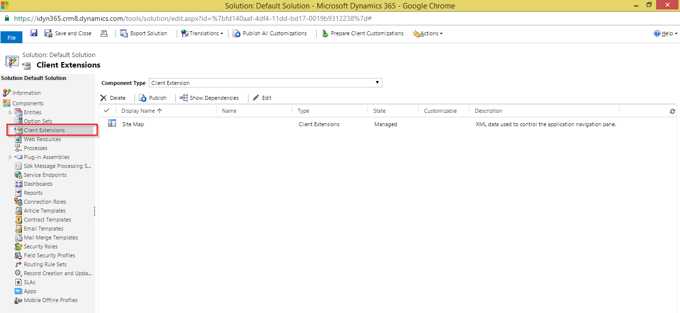 Dynamics 365 – Site Map Editor First Look – Jeevarajan Kumar