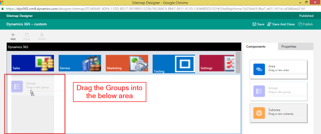 Dynamics 365 – Site Map Editor First Look – Jeevarajan Kumar