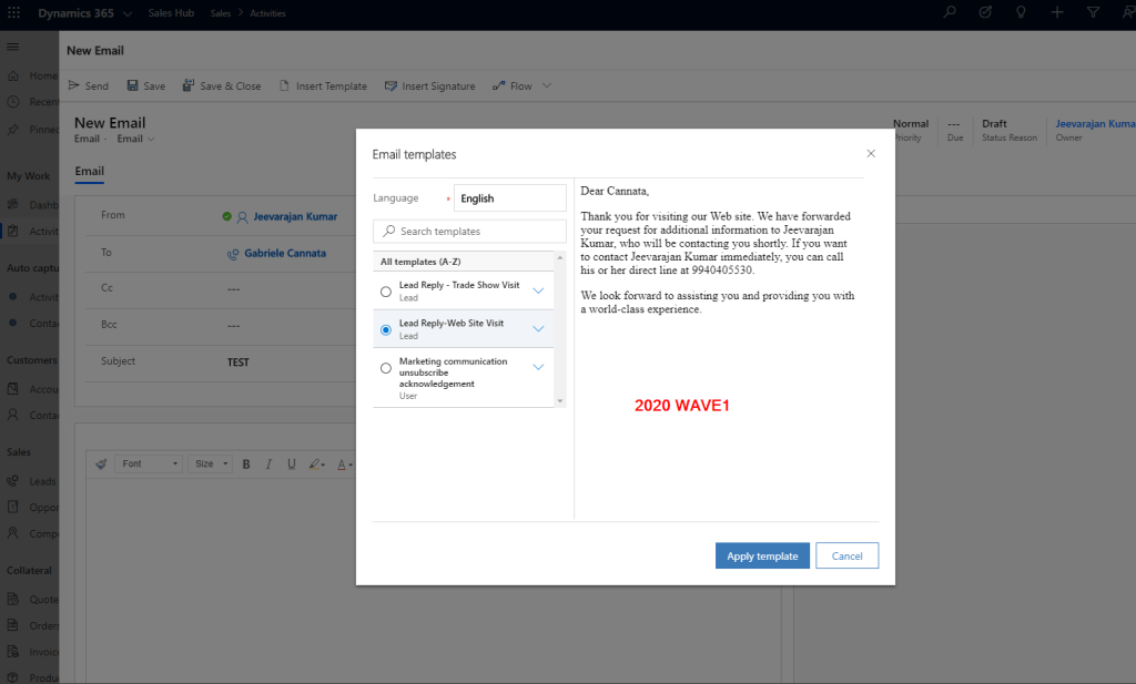 2020 release wave 1 feature for Dynamics 365 – a sneak peek ...