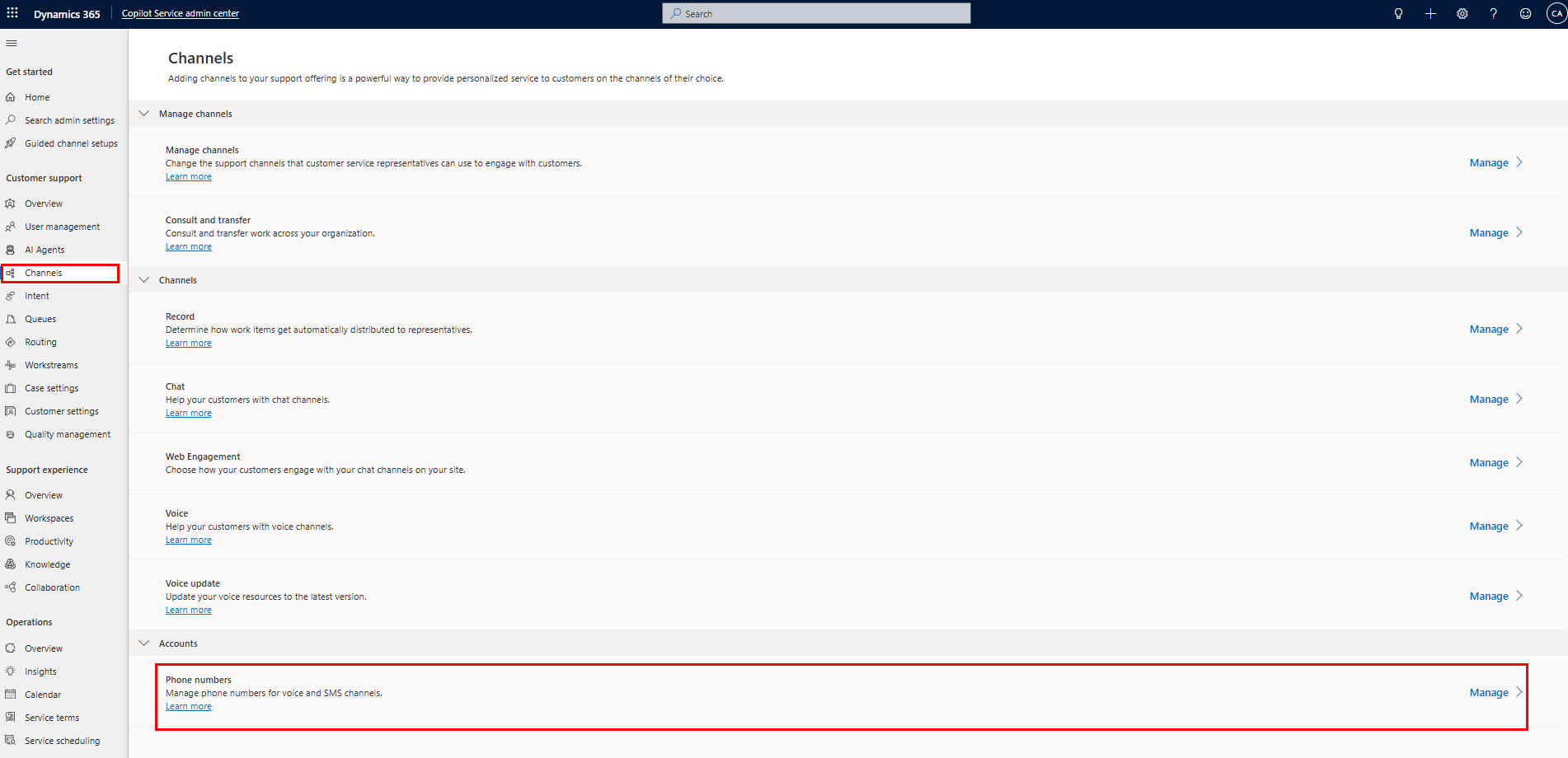 D365 Contact Center: Setup Voice Channel with Azure Communication ...