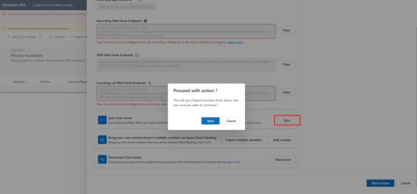 D365 Contact Center: Setup Voice Channel with Azure Communication ...